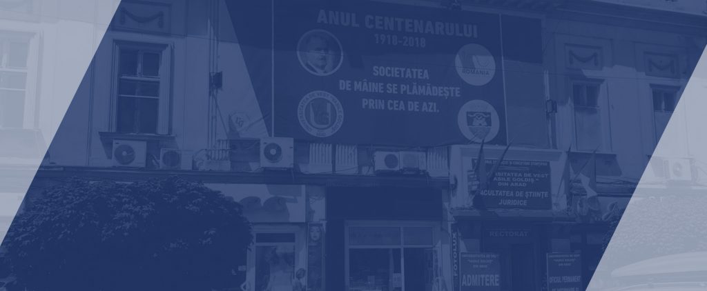 Study In Arad – Universitatea de Vest "Vasile Goldis" din Arad
