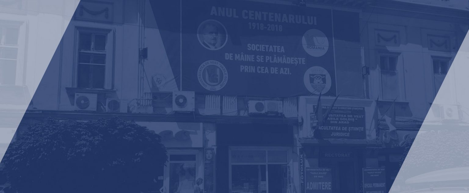 Study In Arad – Universitatea de Vest "Vasile Goldis" din Arad